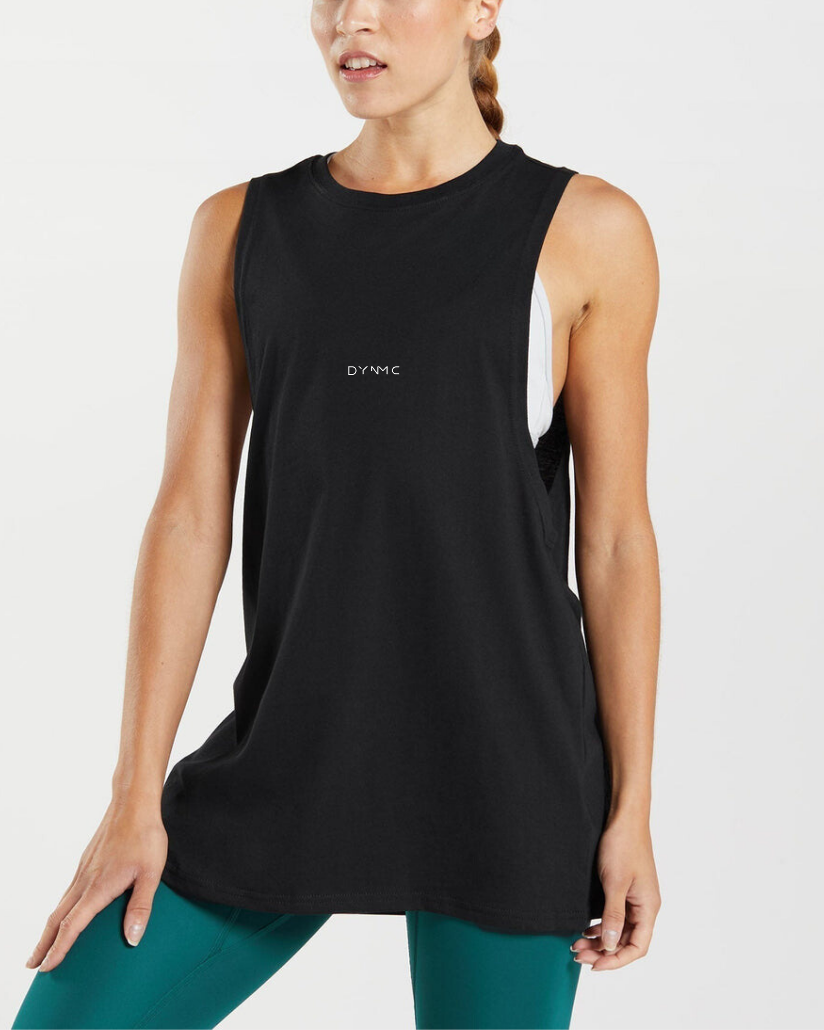 Ceto Drop Arm Tank in Black – DYNMC